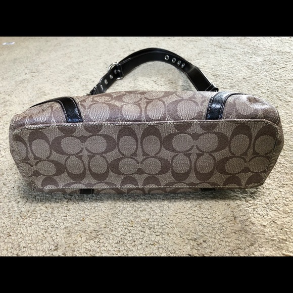 Coach | Bags | Coach Signature Khakimahogany Duffle Bag | Poshmark